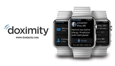 Doximity Launches Apple Watch App for Physicians