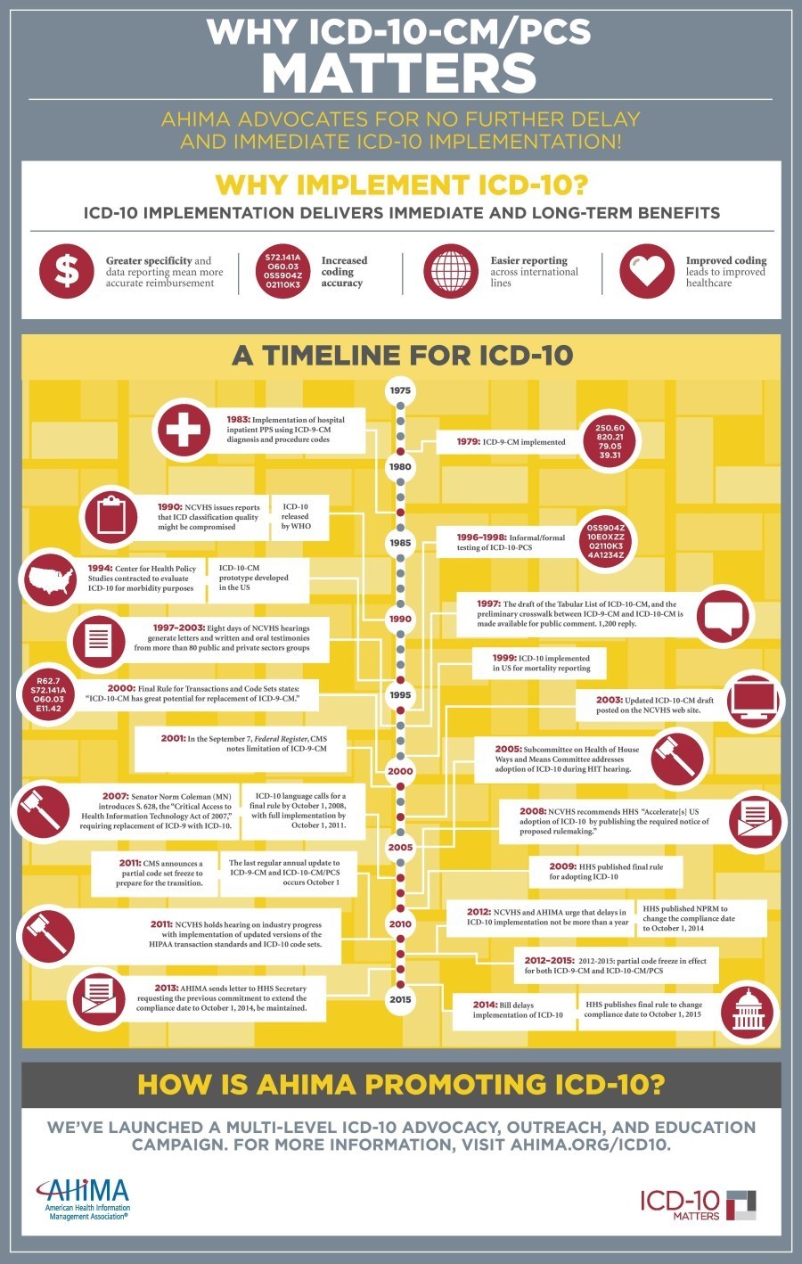 Infographic: Why Implement ICD-10?