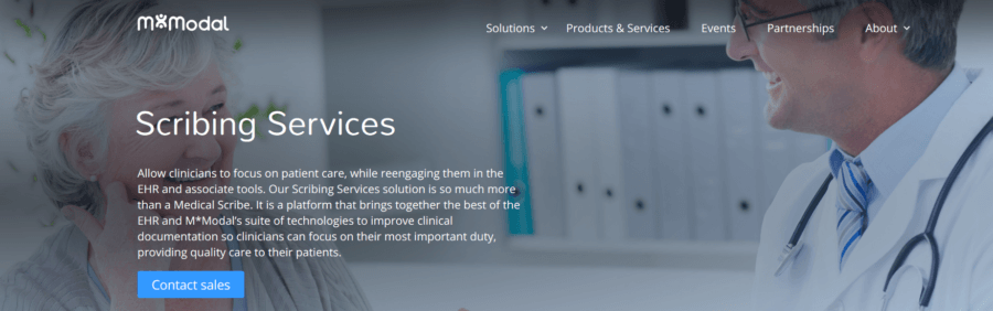M*Modal Launches Virtual Scribing Program to Increase EHR & Physician ...