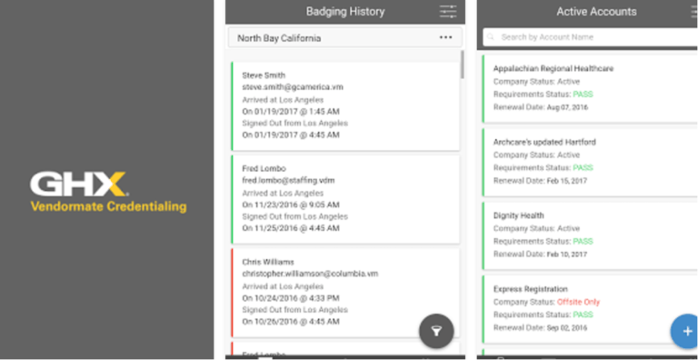 GHX Launches App for Healthcare Credentialed Supply Chain