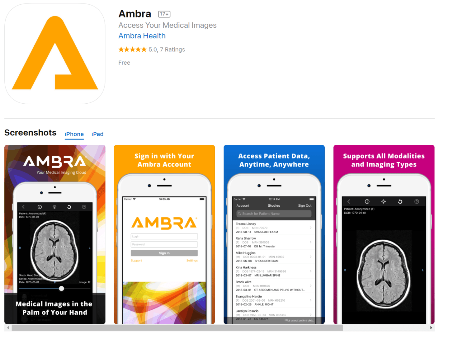 Pediatric Patient.ambra Health/access | HEALTH CENTER
