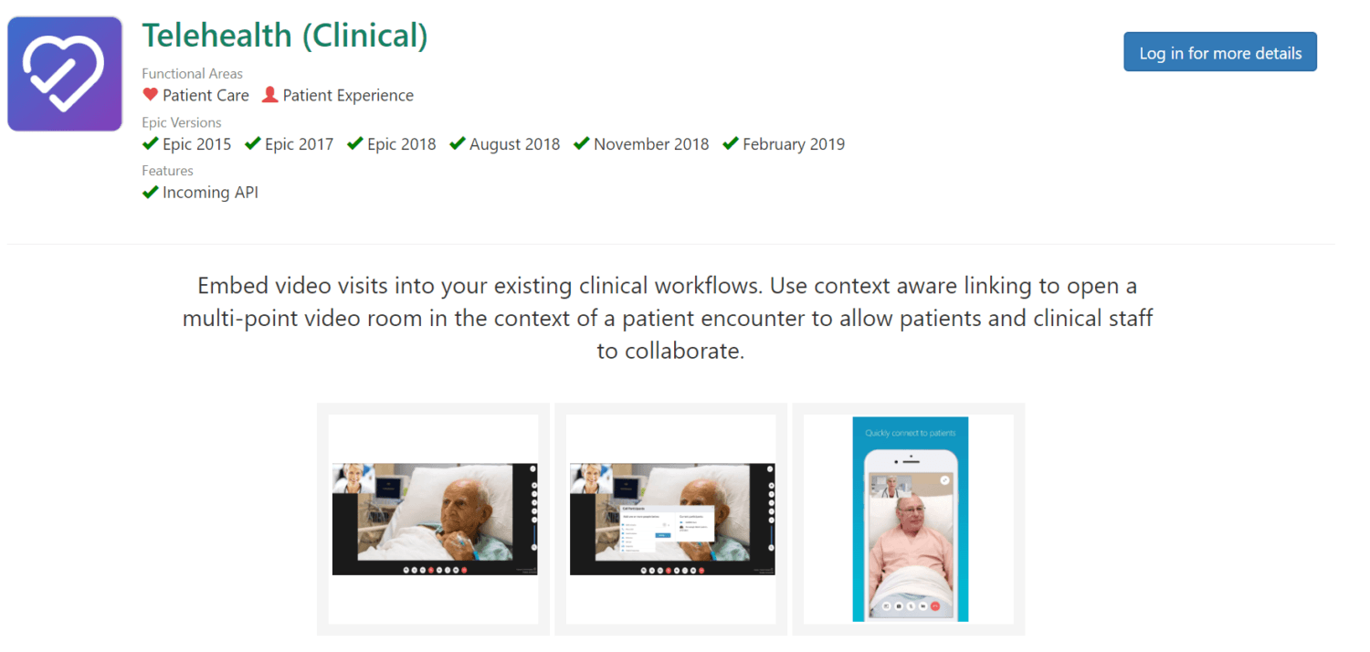 American Well Telehealth App Joins Epic App Orchard Marketplace