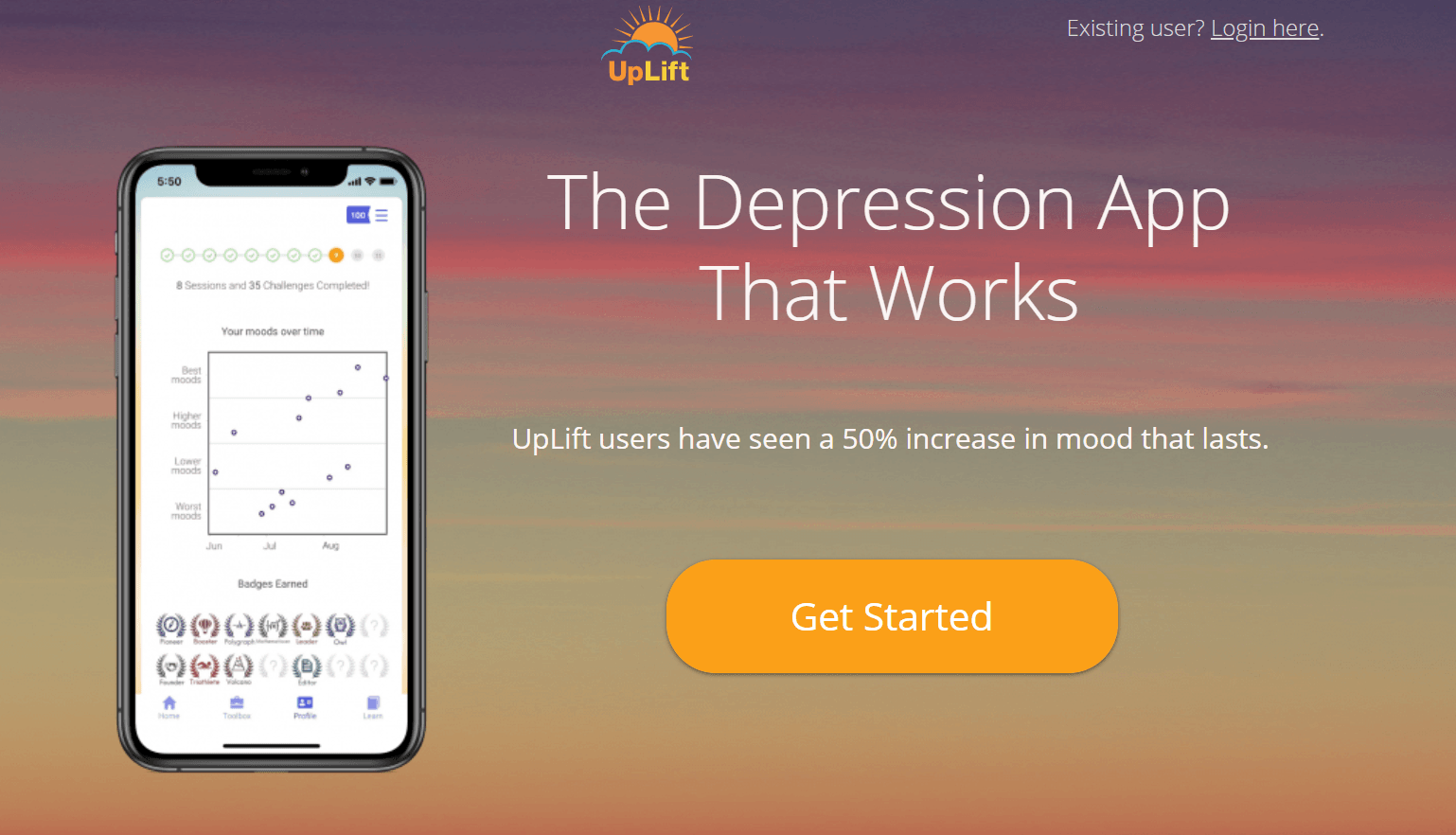 Depression App UpLift Raises 1M To Help People Fight Depression Depression App UpLift Raises 1M To Help People Fight Depression