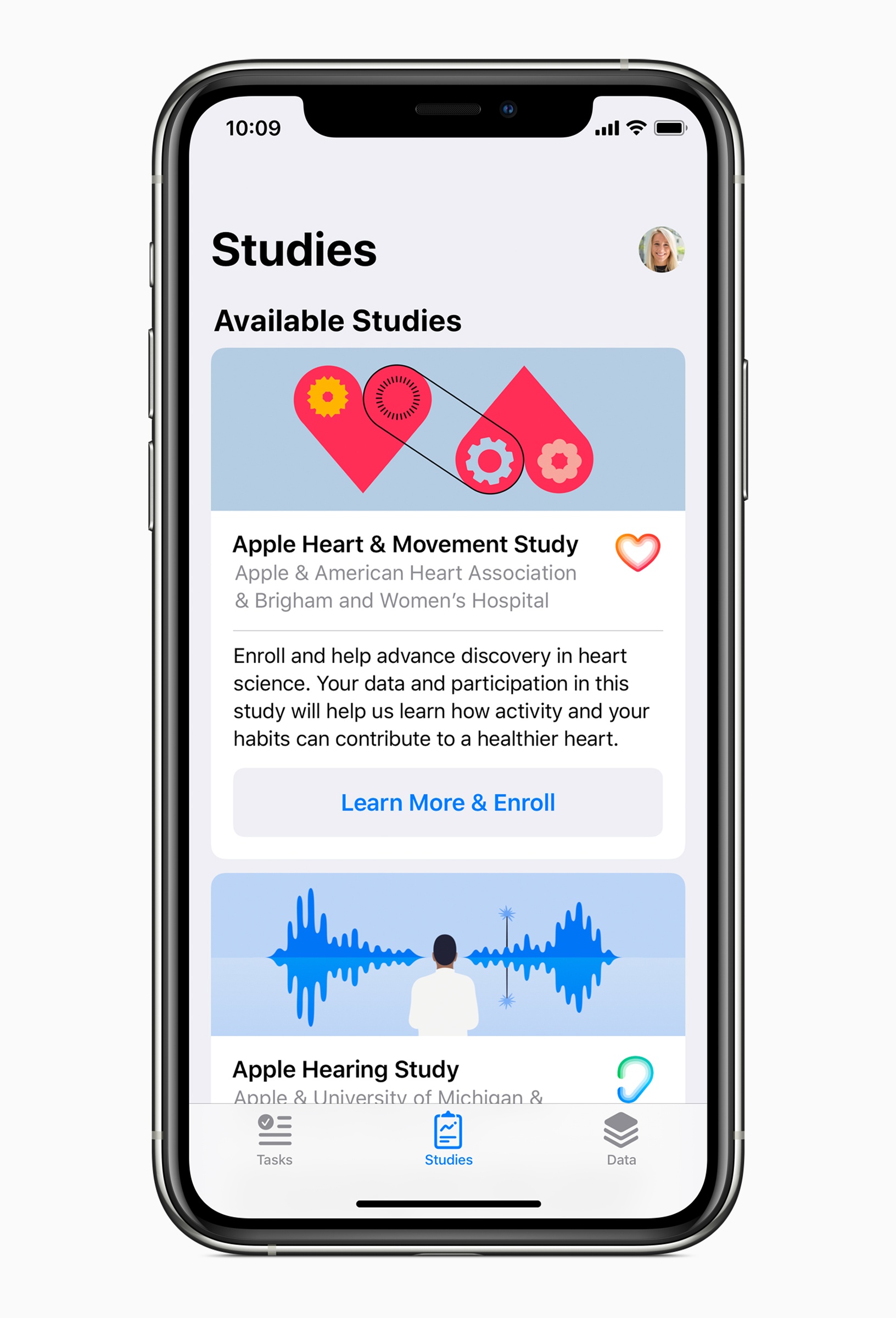 Apple Unveils 3 New Medical Studies to Launch on Research App This Fall