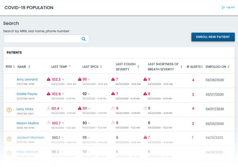 Validic Launches Real-Time, COVID-19 Remote Symptom Monitoring Tool