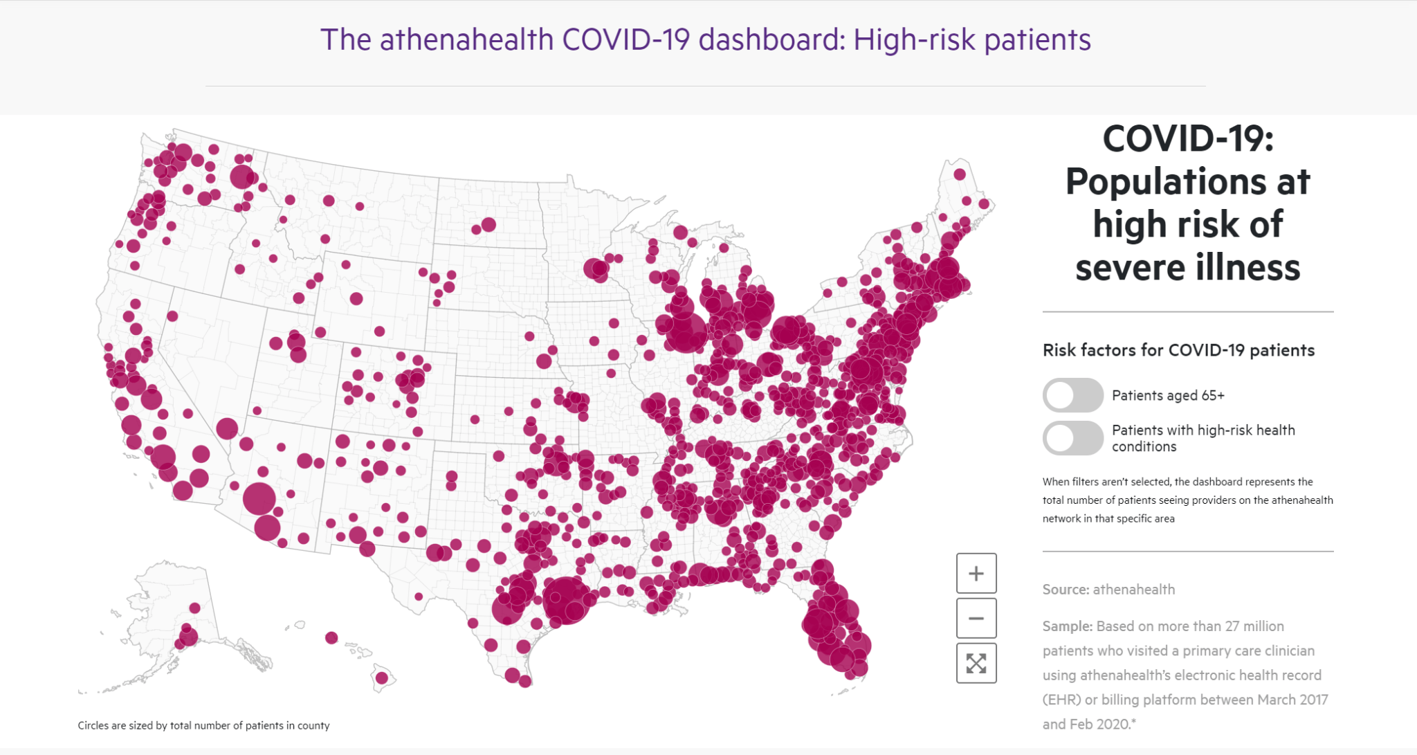 athenahealth Launches COVID-19 Dashboards Tracking Lab Test Orders ...