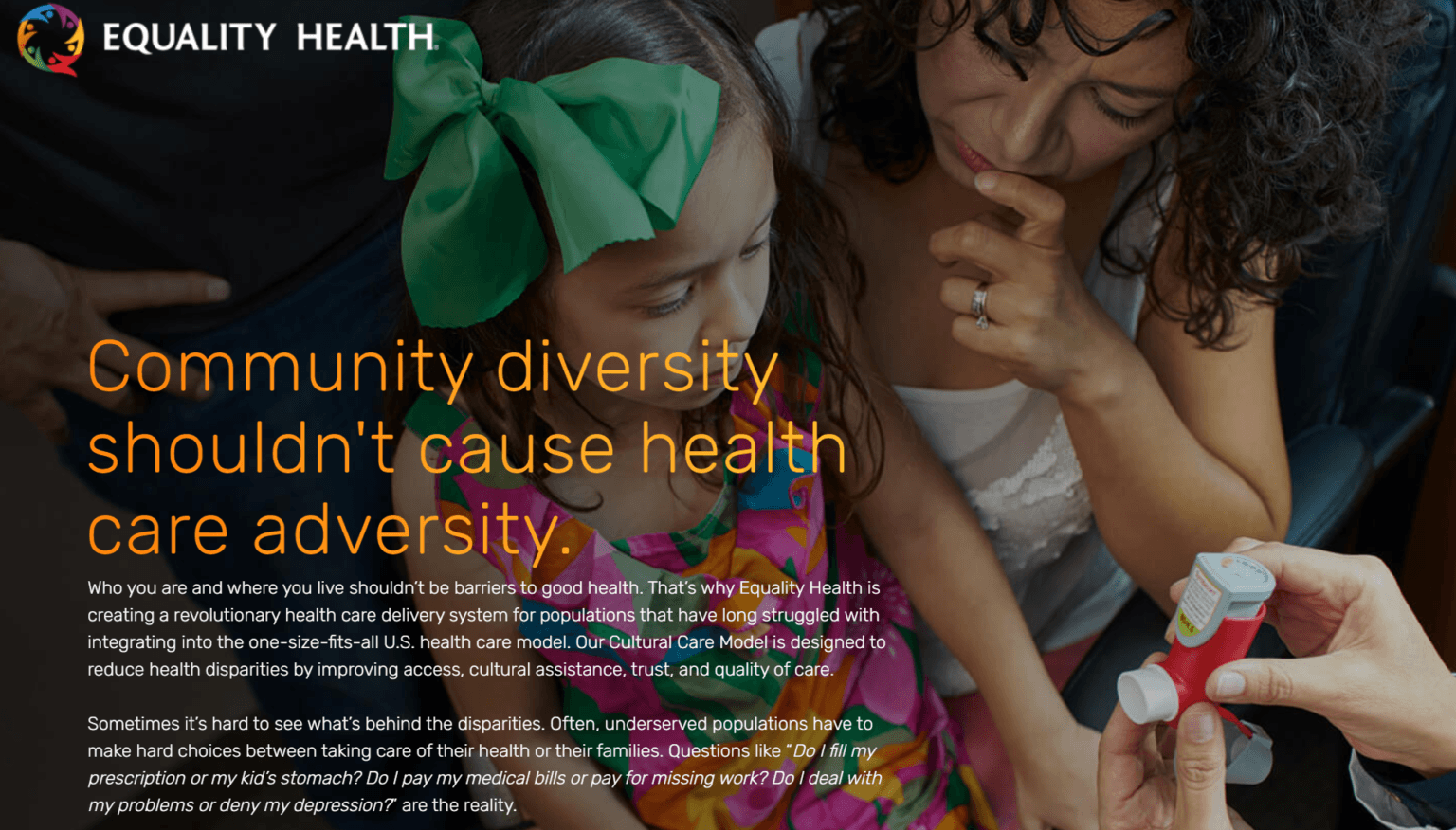 Equality Health Launches Social Determinants Program to Tackle Health ...