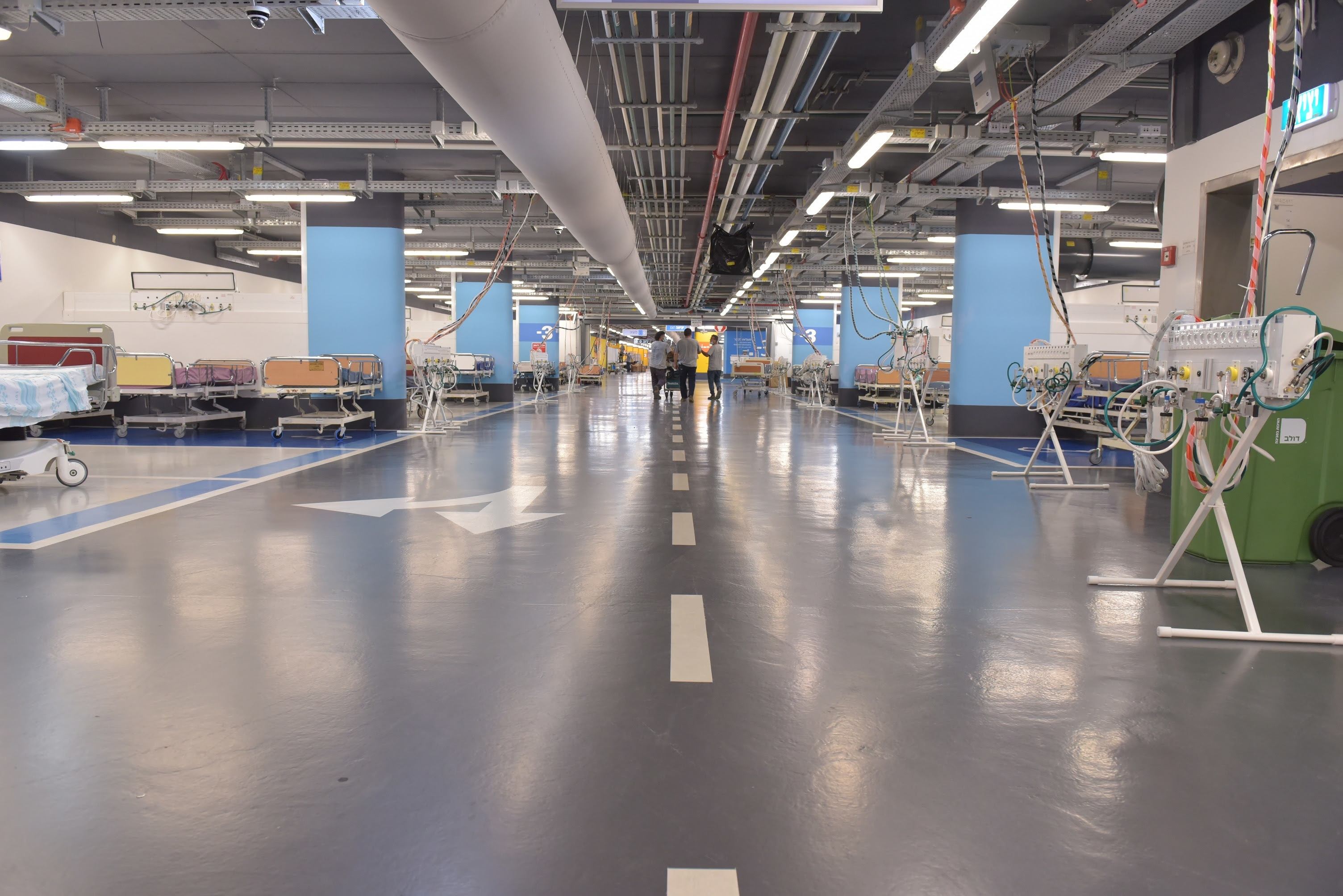 Rambam Opens Largest Underground COVID-19 Facility in Israel