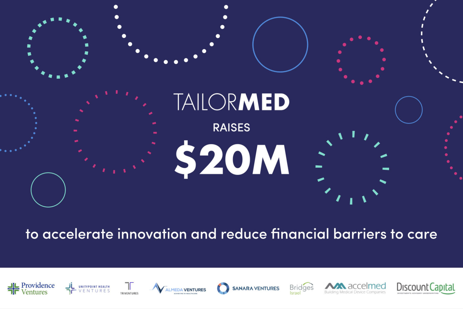 TailorMed Nabs $20M for Patient Financial Navigation Platform, Backed ...