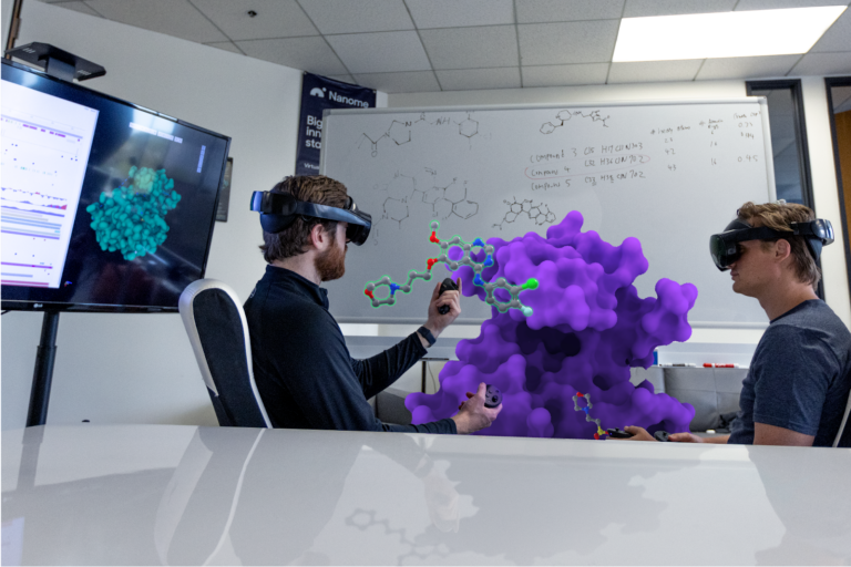 New Meta Quest Pro Enables Scientists to Step Inside Molecules Using Nanome