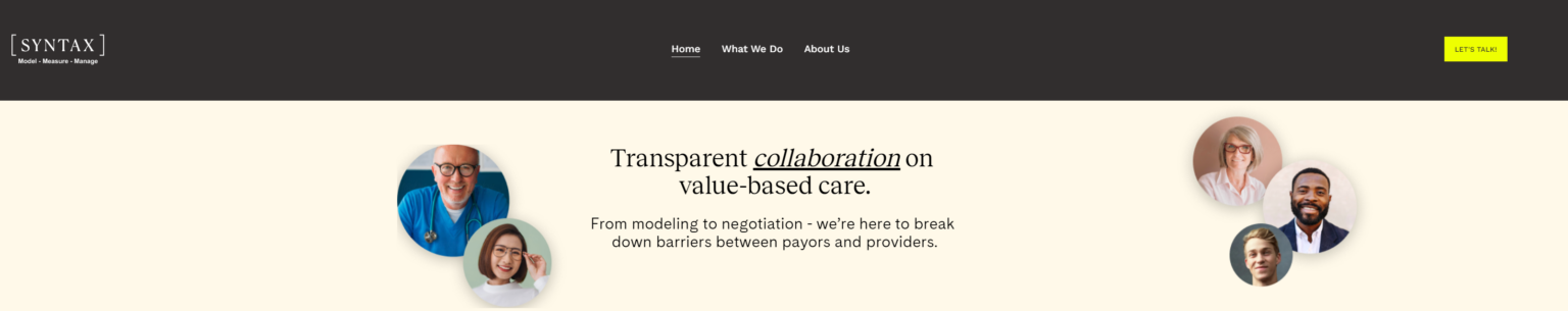 Syntax Health Launches with $7.5M to Accelerate Value-based Care ...