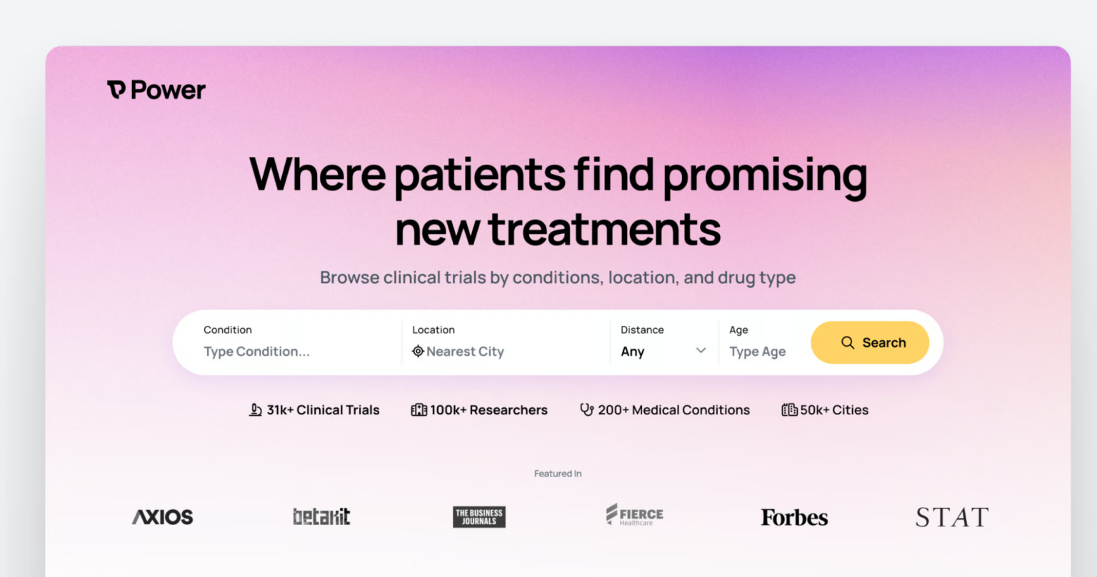 Power Secures $11.9M to Democratize Clinical Trials