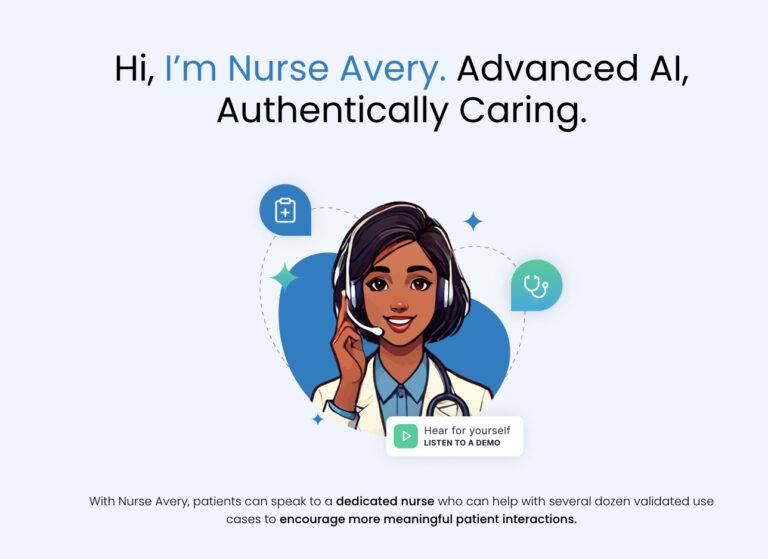 Drive Health Launches AI Nurse "Avery" in Partnership with Google ...
