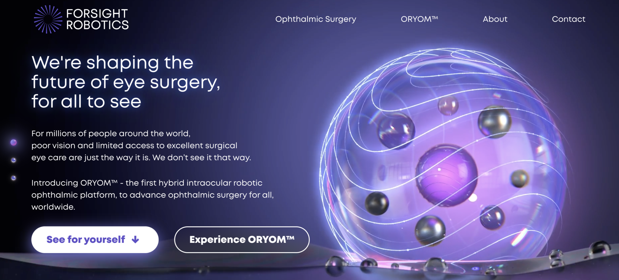 ForSight Robotics Raises $125M for Ophthalmic Robotic Surgery